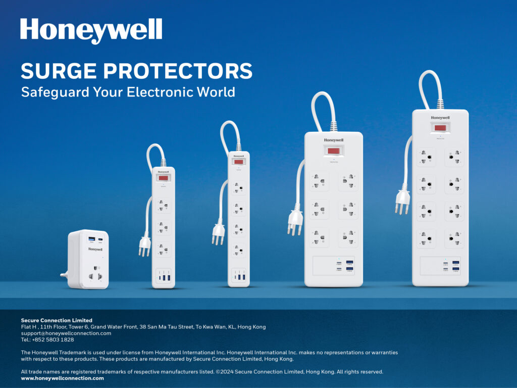 Secure Connection Launches Honeywell-Licensed Surge Protectors Range ...