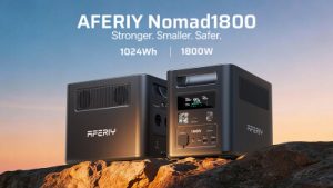 AFERIY Unveils Next-Generation Portable Power Station Nomad1800 at CES ...